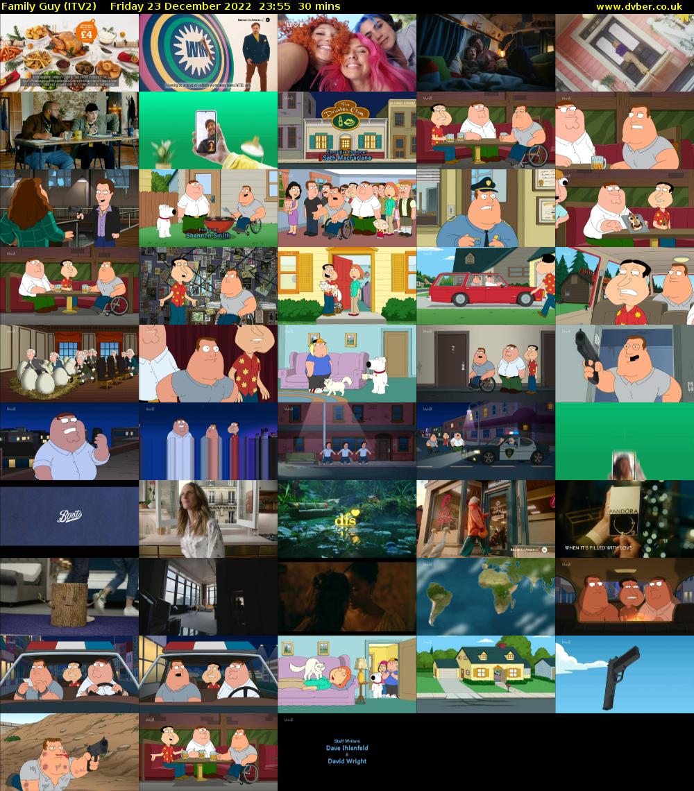 Family Guy (ITV2) - 2022-12-23-2355