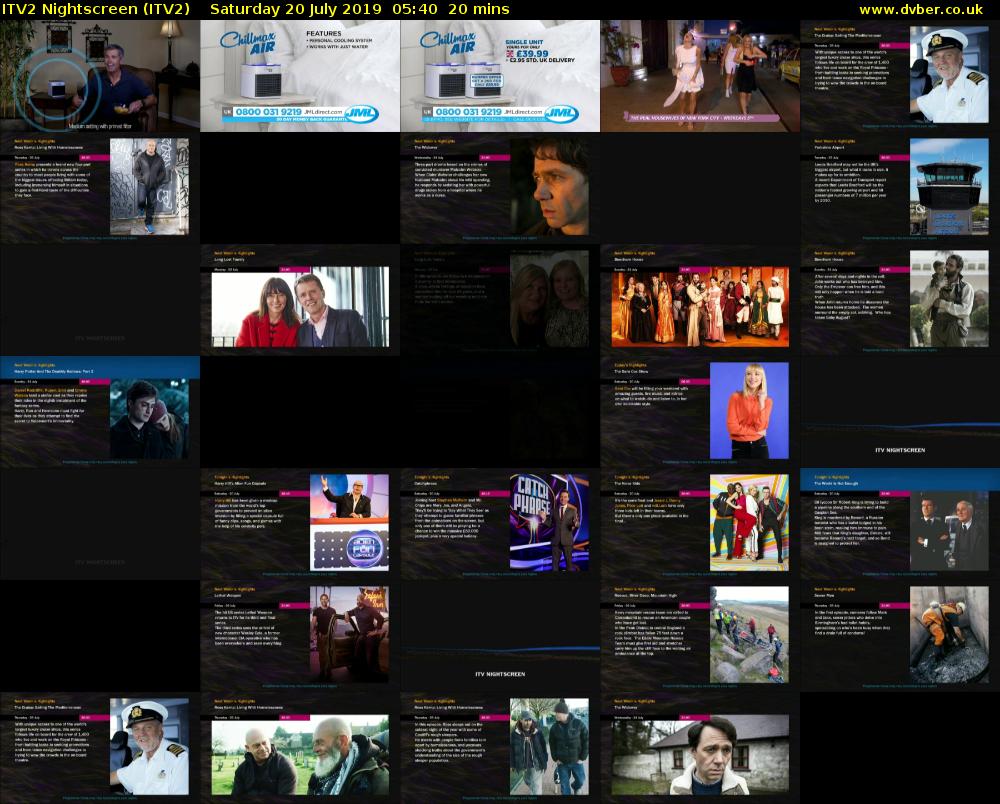 ITV2 Nightscreen (ITV2) - 2019-07-20-0540