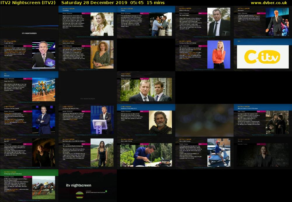 ITV2 Nightscreen (ITV2) - 2019-12-28-0545