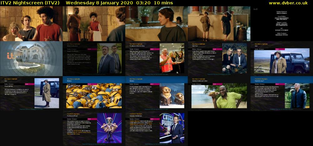 ITV2 Nightscreen (ITV2) - 2020-01-08-0320