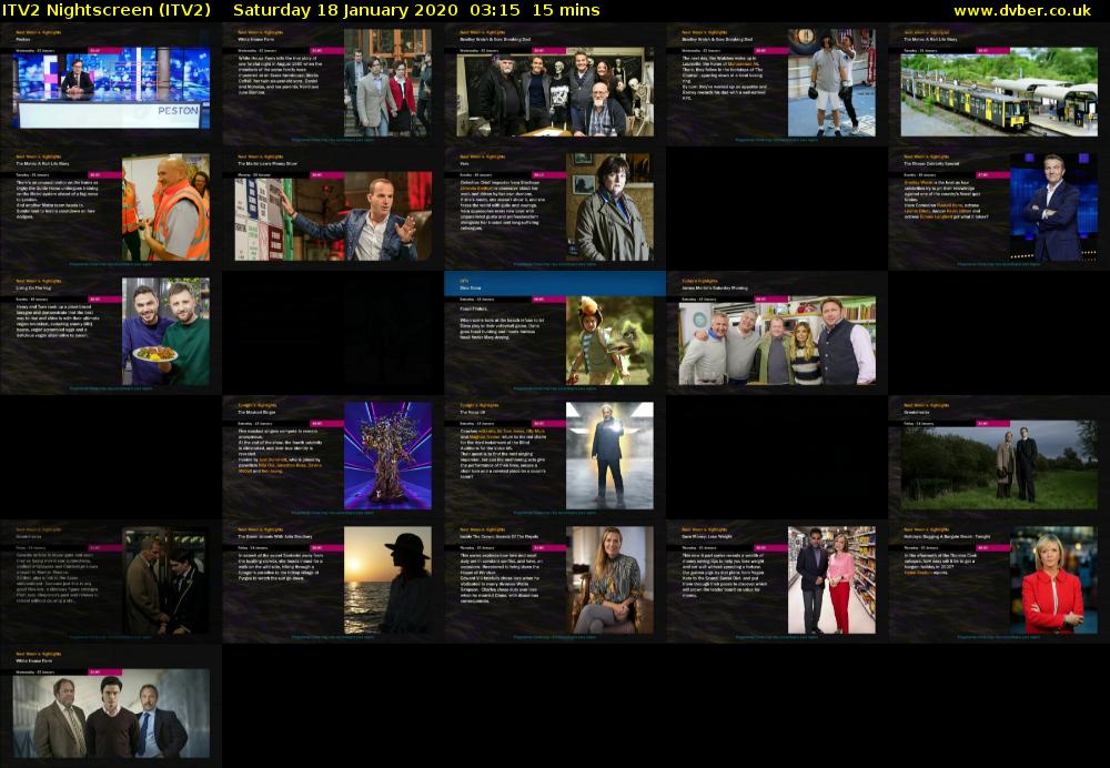 ITV2 Nightscreen (ITV2) - 2020-01-18-0315