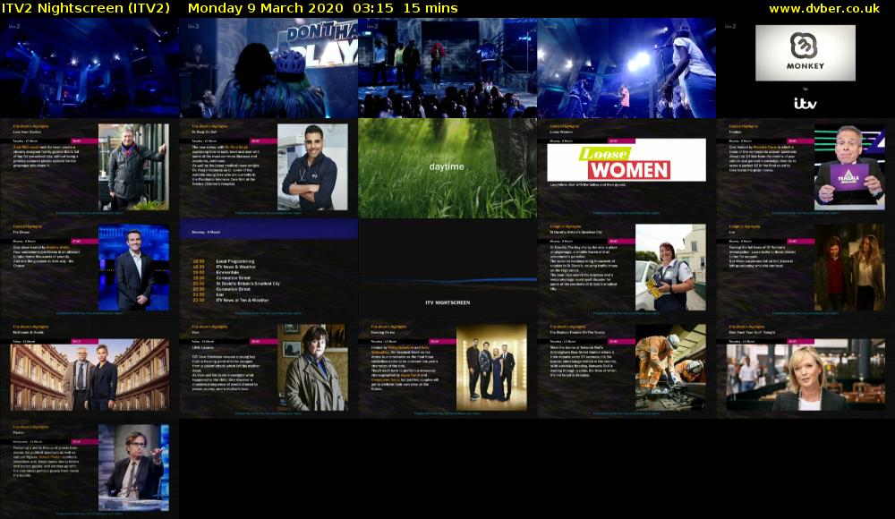 ITV2 Nightscreen (ITV2) - 2020-03-09-0315