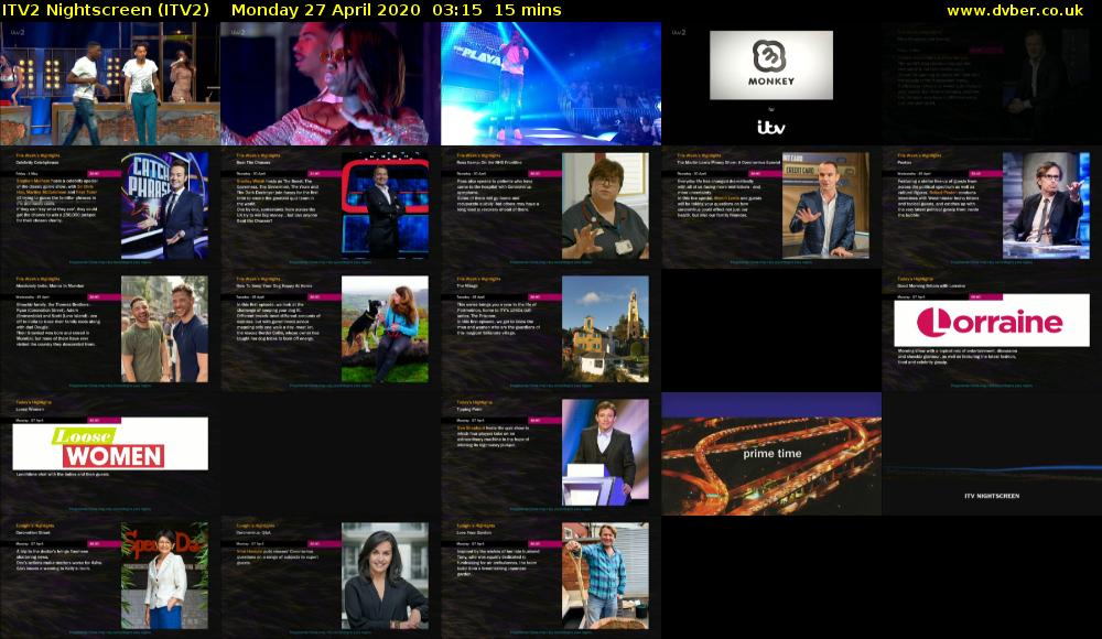 ITV2 Nightscreen (ITV2) - 2020-04-27-0315