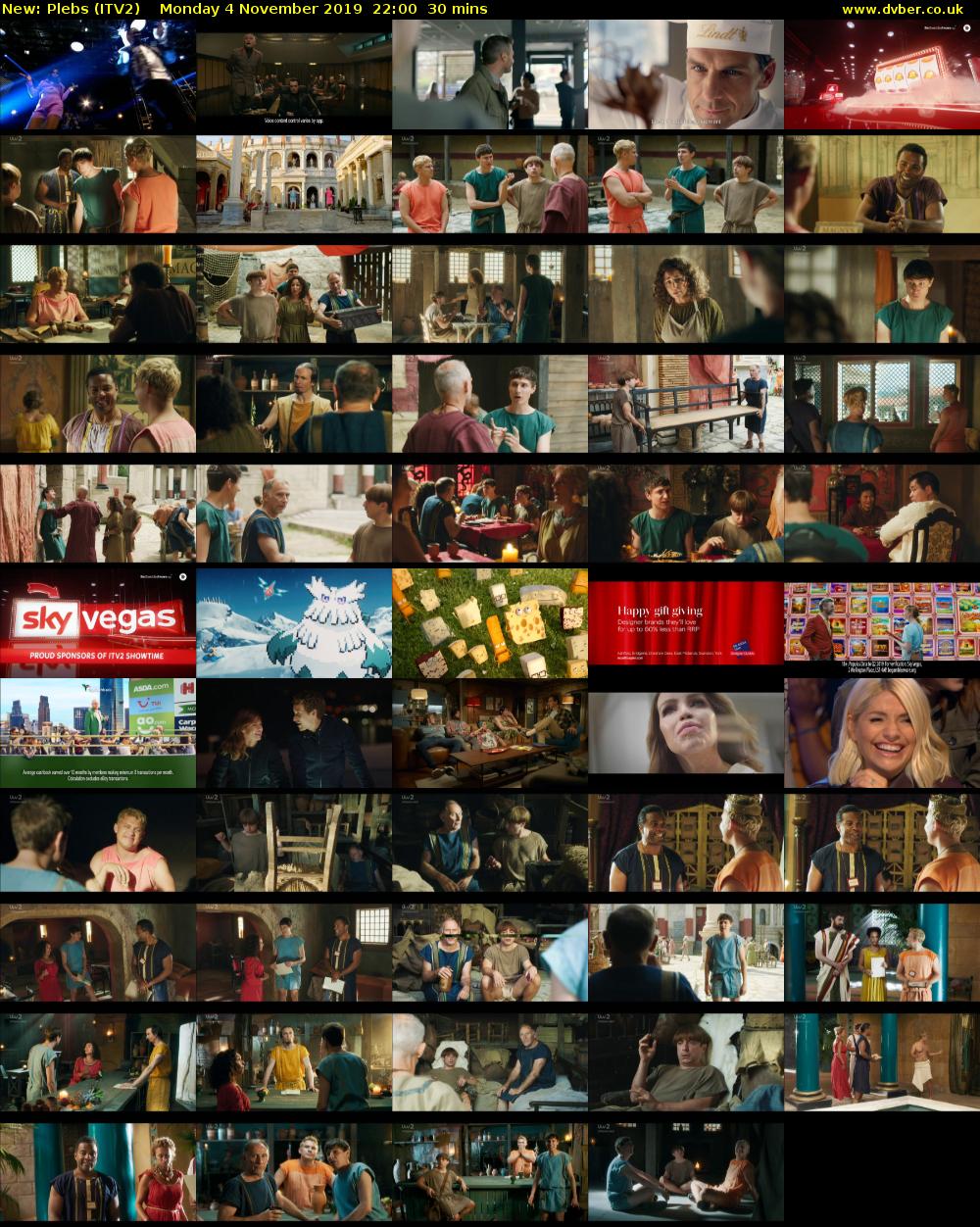 Plebs (ITV2) - 2019-11-04-2200