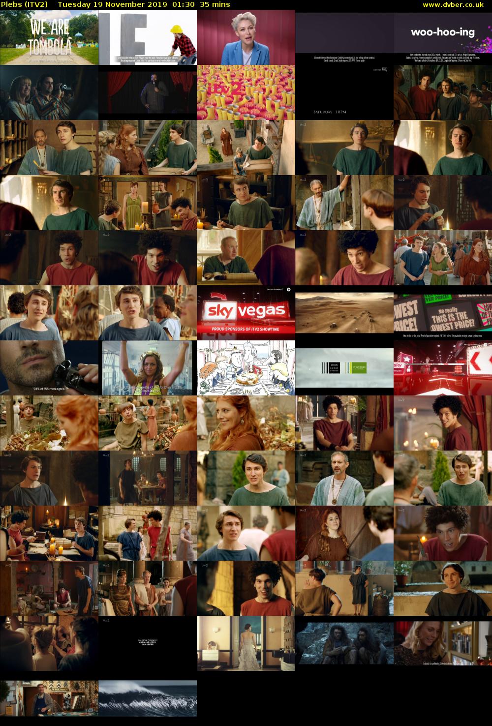 Plebs (ITV2) - 2019-11-19-0130
