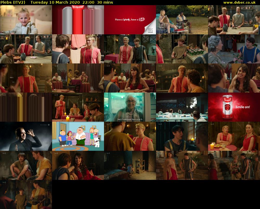 Plebs (ITV2) - 2020-03-10-2200