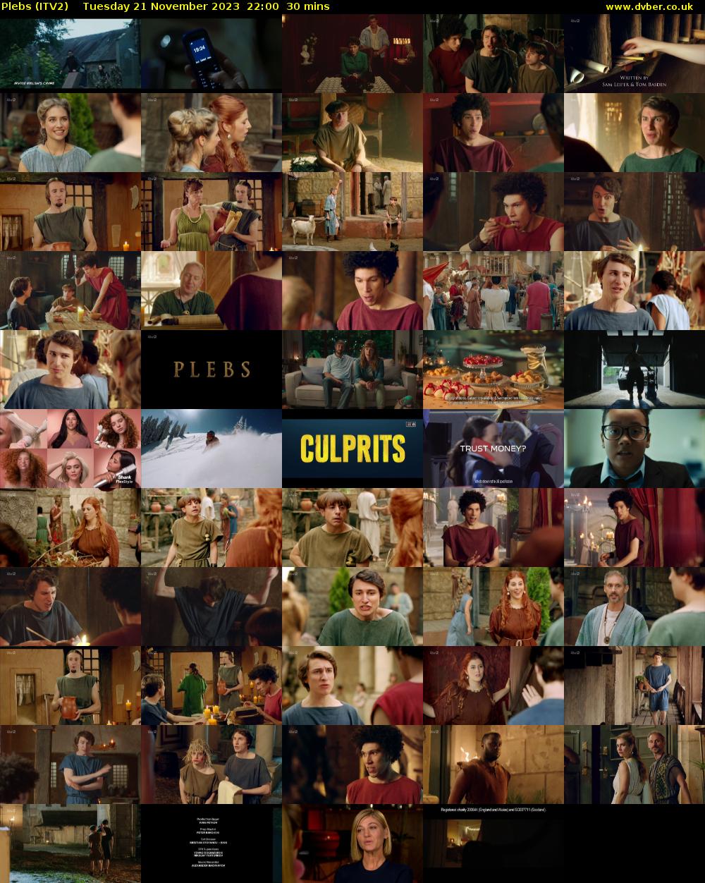 Plebs (ITV2) - 2023-11-21-2200