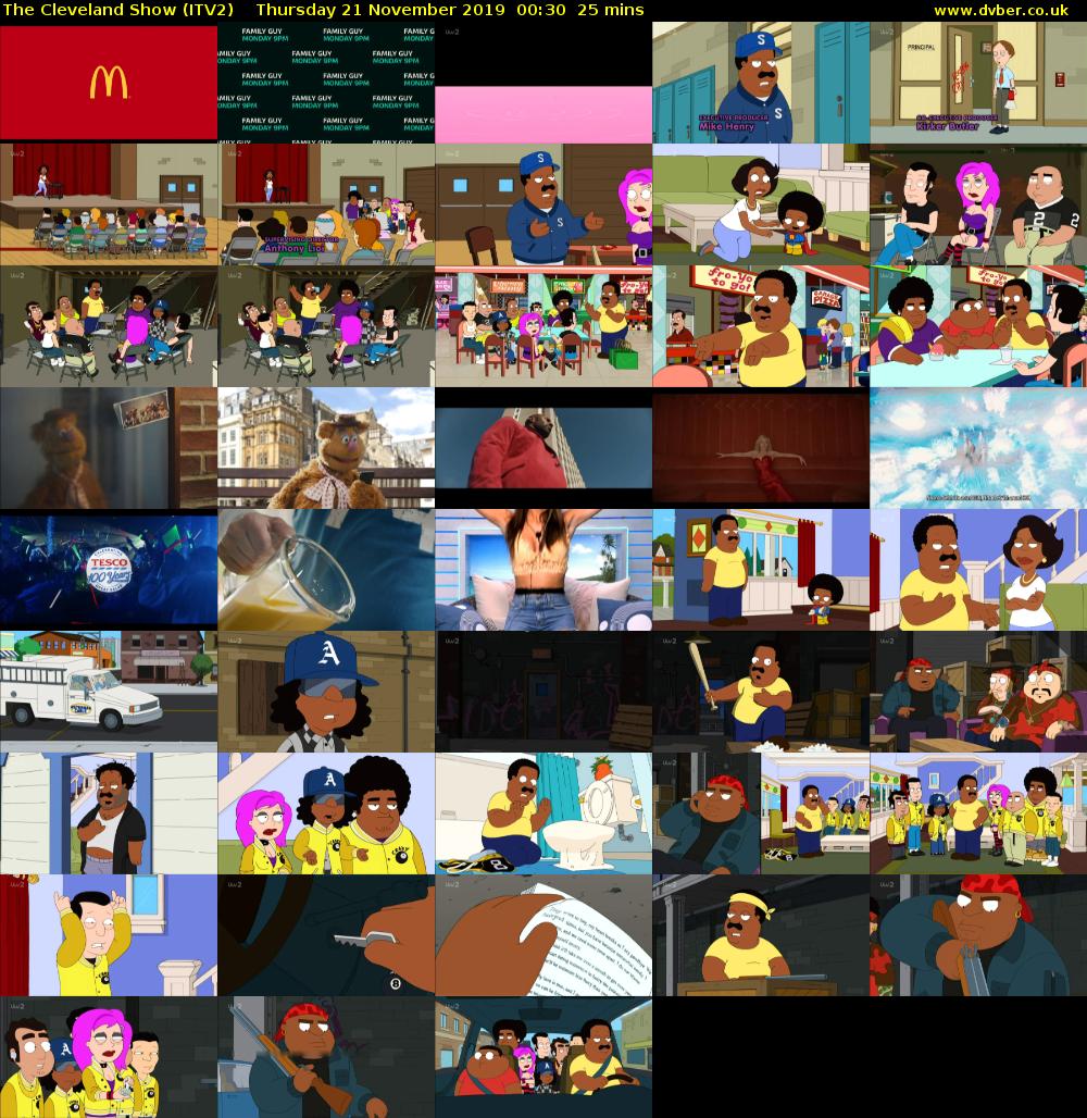 The Cleveland Show (ITV2) - 2019-11-21-0030