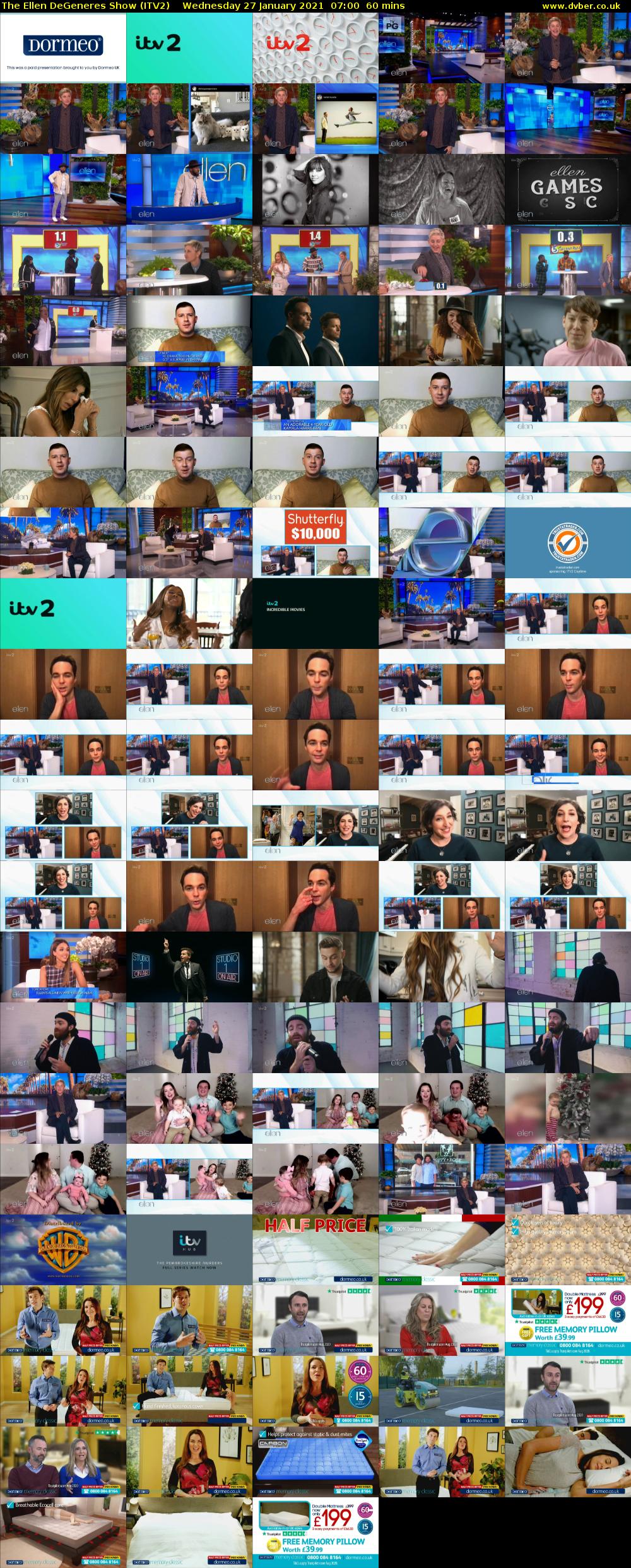 The Ellen DeGeneres Show (ITV2) - 2021-01-27-0700