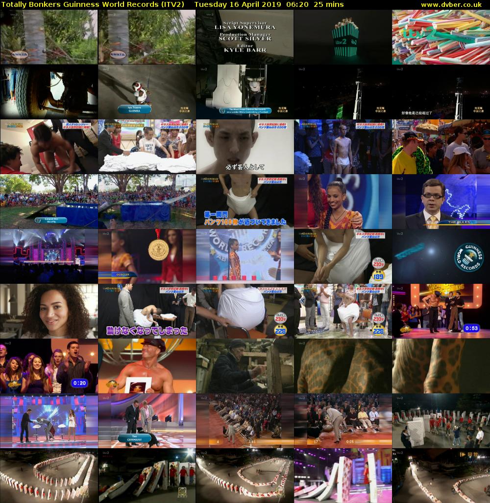 Totally Bonkers Guinness World Records (ITV2) - 2019-04-16-0620