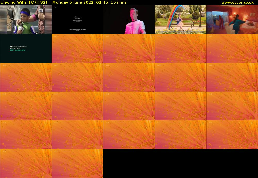 Unwind With ITV (ITV2) - 2022-06-06-0245