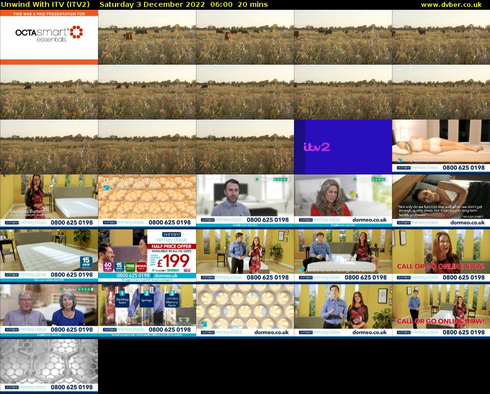 Unwind With ITV (ITV2) - 2022-12-03-0600