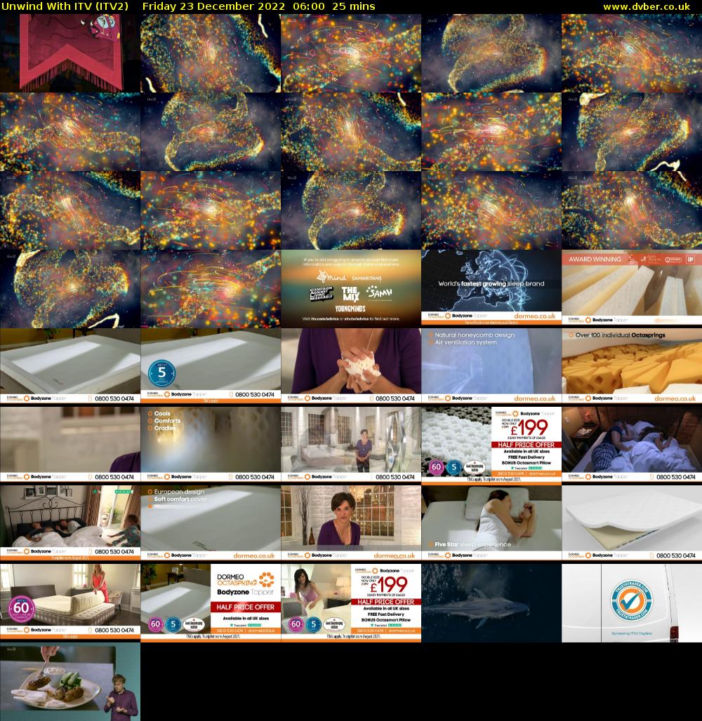 Unwind With ITV (ITV2) - 2022-12-23-0600