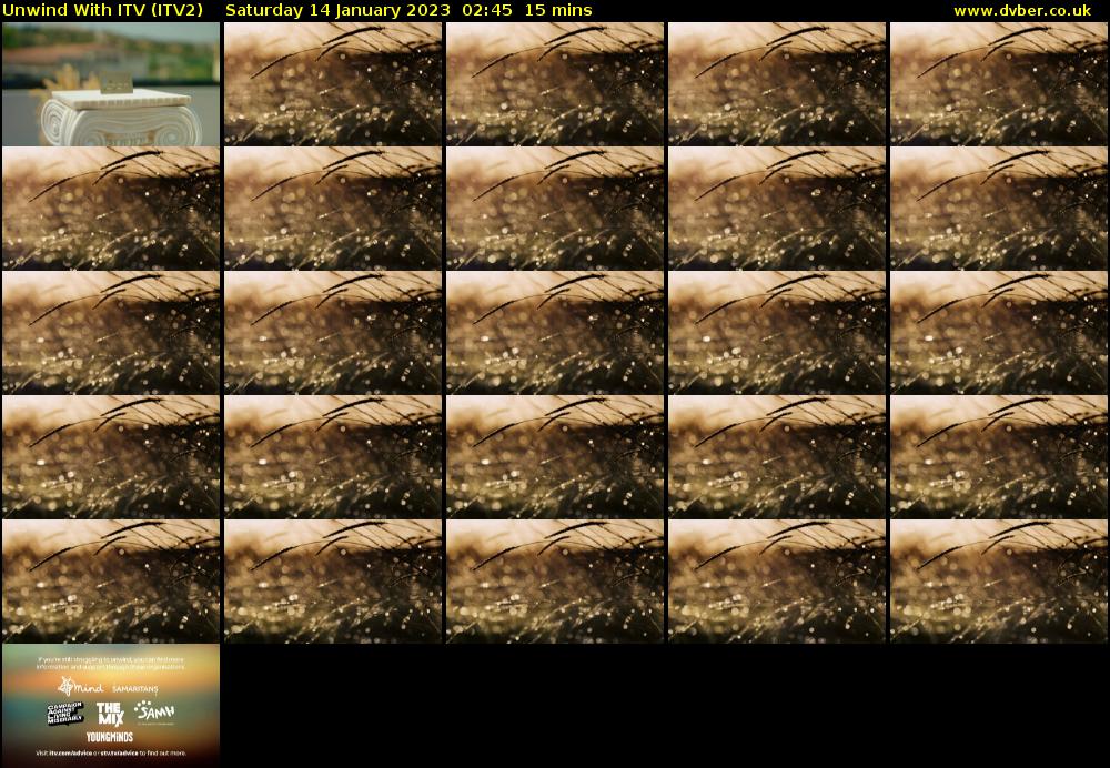 Unwind With ITV (ITV2) - 2023-01-14-0245