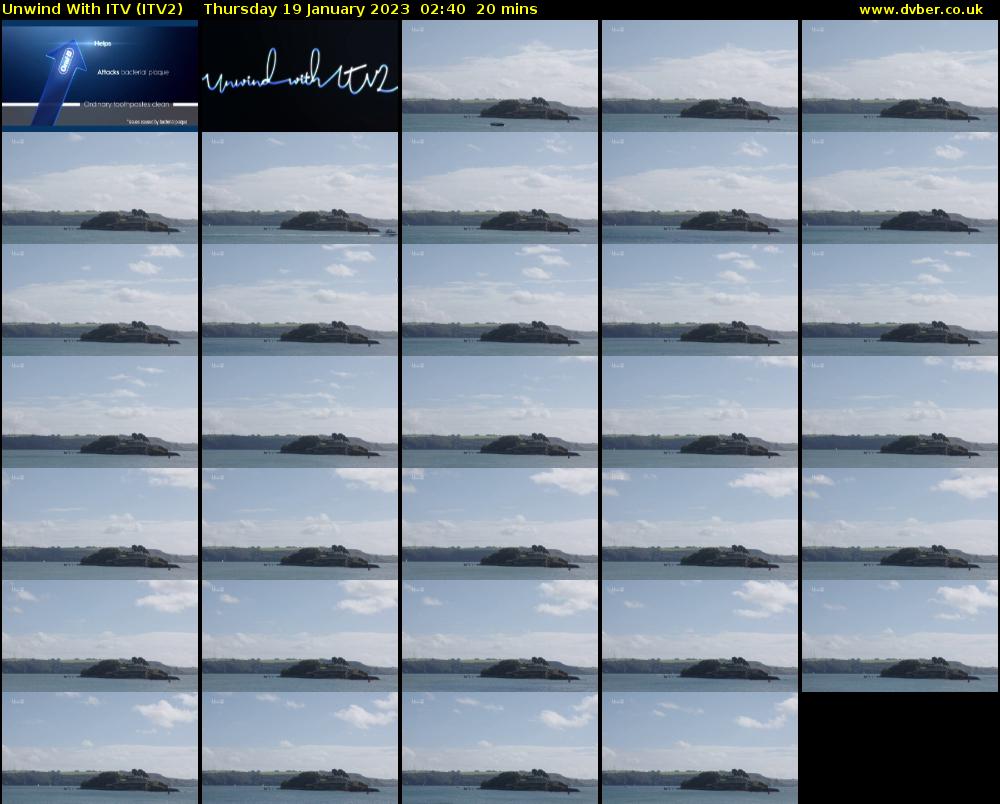 Unwind With ITV (ITV2) - 2023-01-19-0240