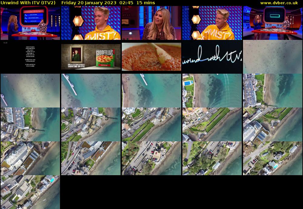 Unwind With ITV (ITV2) - 2023-01-20-0245