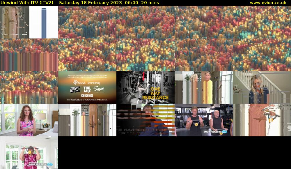 Unwind With ITV (ITV2) - 2023-02-18-0600