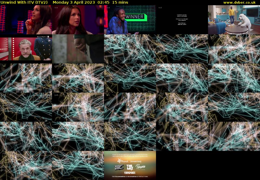 Unwind With ITV (ITV2) - 2023-04-03-0245