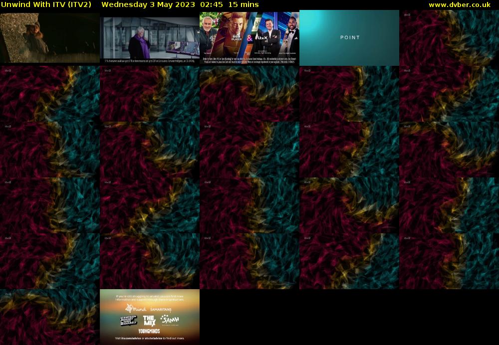 Unwind With ITV (ITV2) - 2023-05-03-0245