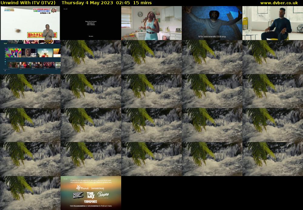 Unwind With ITV (ITV2) - 2023-05-04-0245