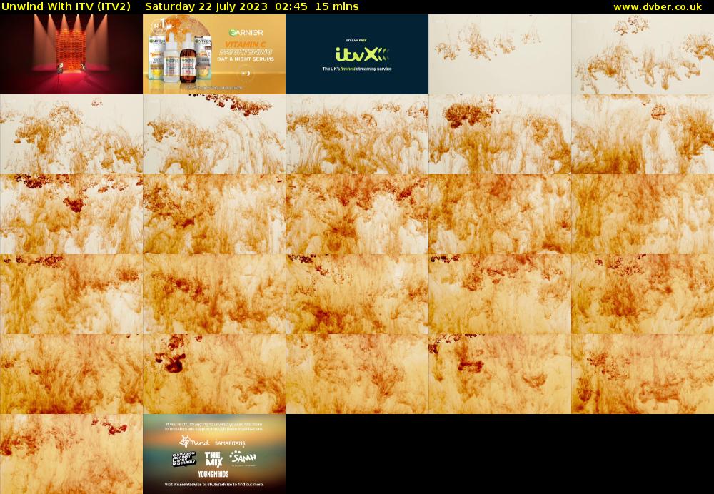 Unwind With ITV (ITV2) - 2023-07-22-0245