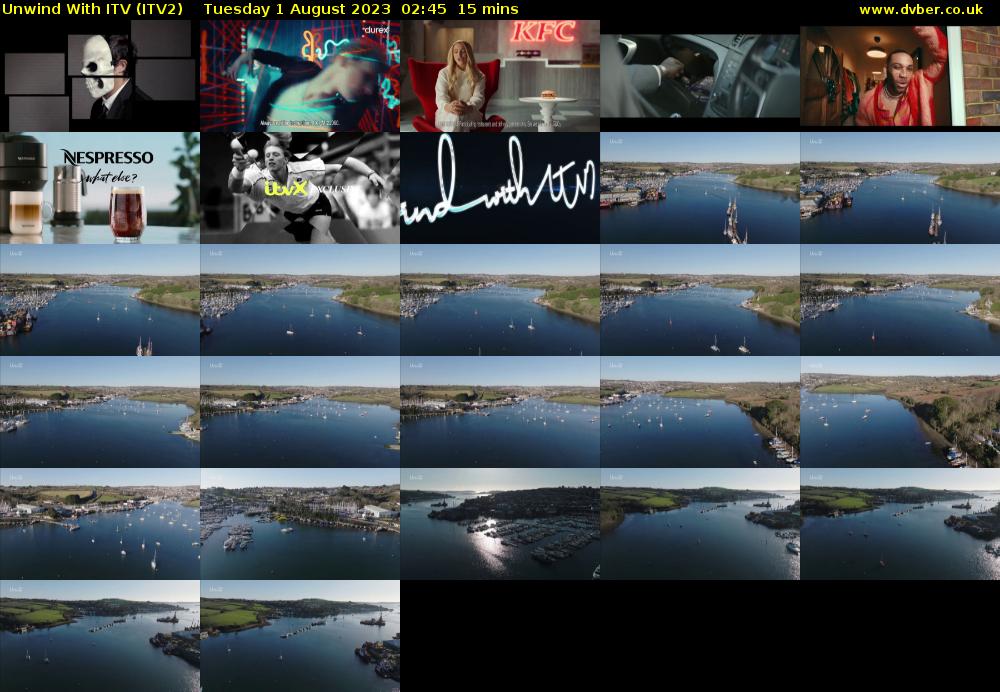 Unwind With ITV (ITV2) - 2023-08-01-0245
