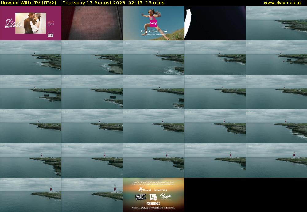 Unwind With ITV (ITV2) - 2023-08-17-0245