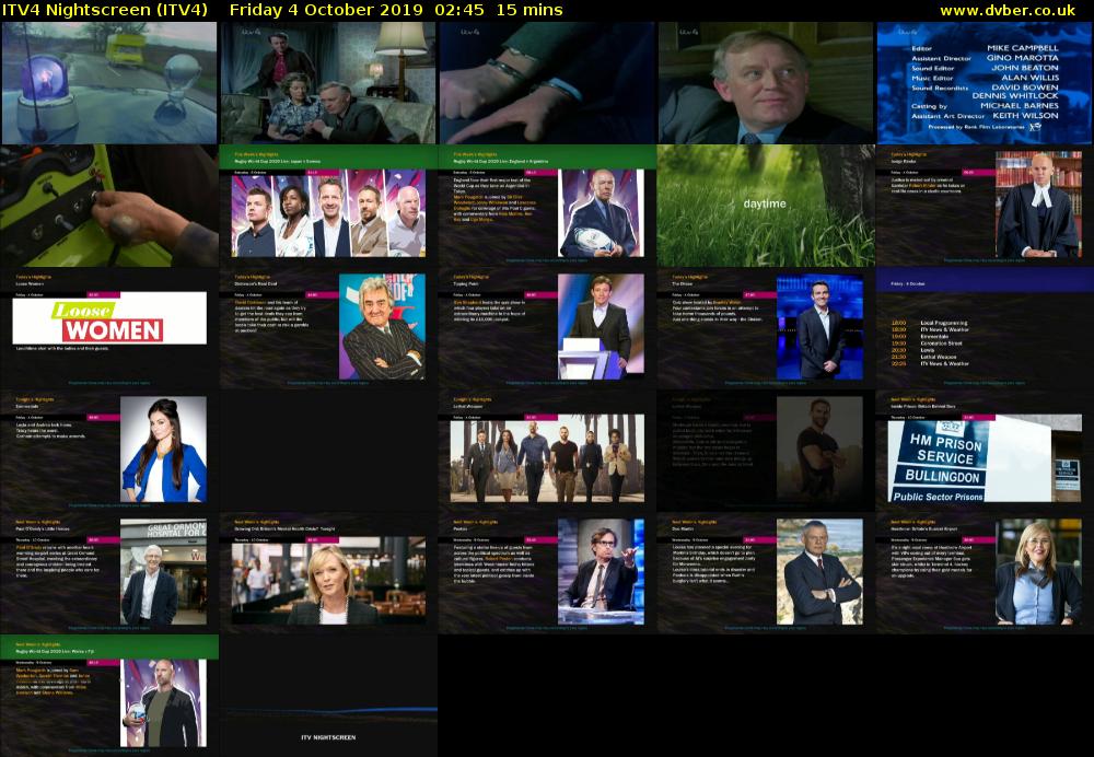 ITV4 Nightscreen (ITV4) - 2019-10-04-0245