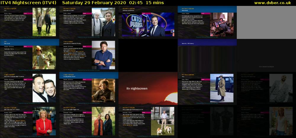 ITV4 Nightscreen (ITV4) - 2020-02-29-0245