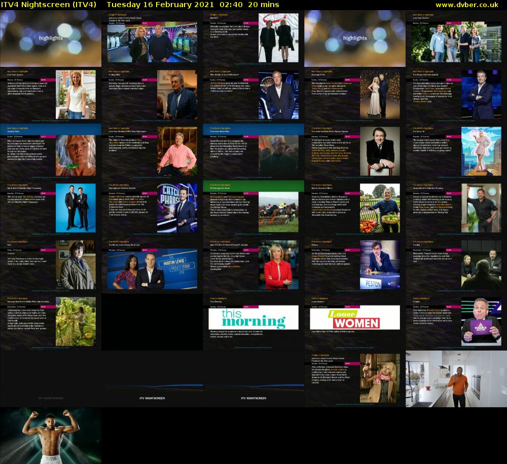 ITV4 Nightscreen (ITV4) - 2021-02-16-0240