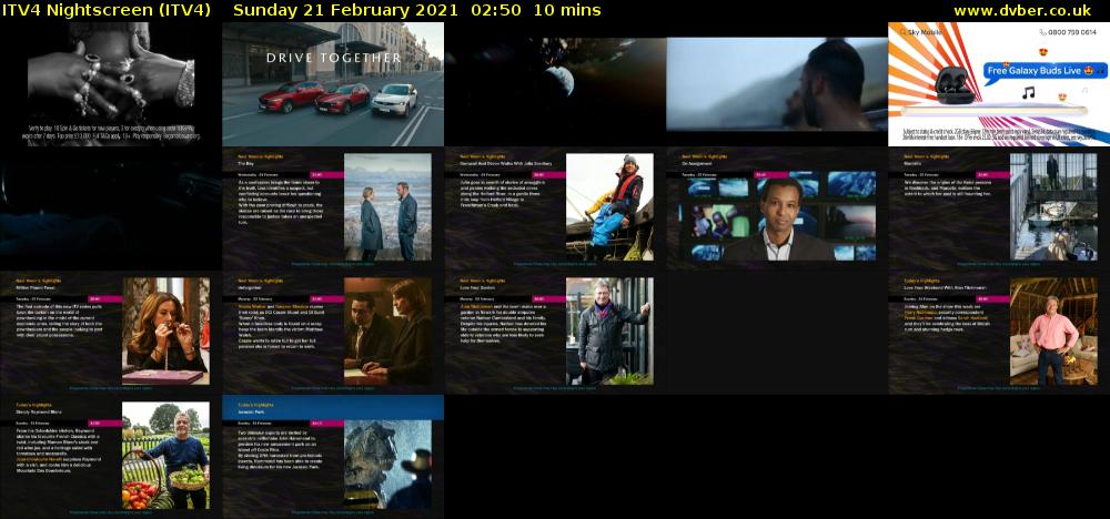 ITV4 Nightscreen (ITV4) - 2021-02-21-0250