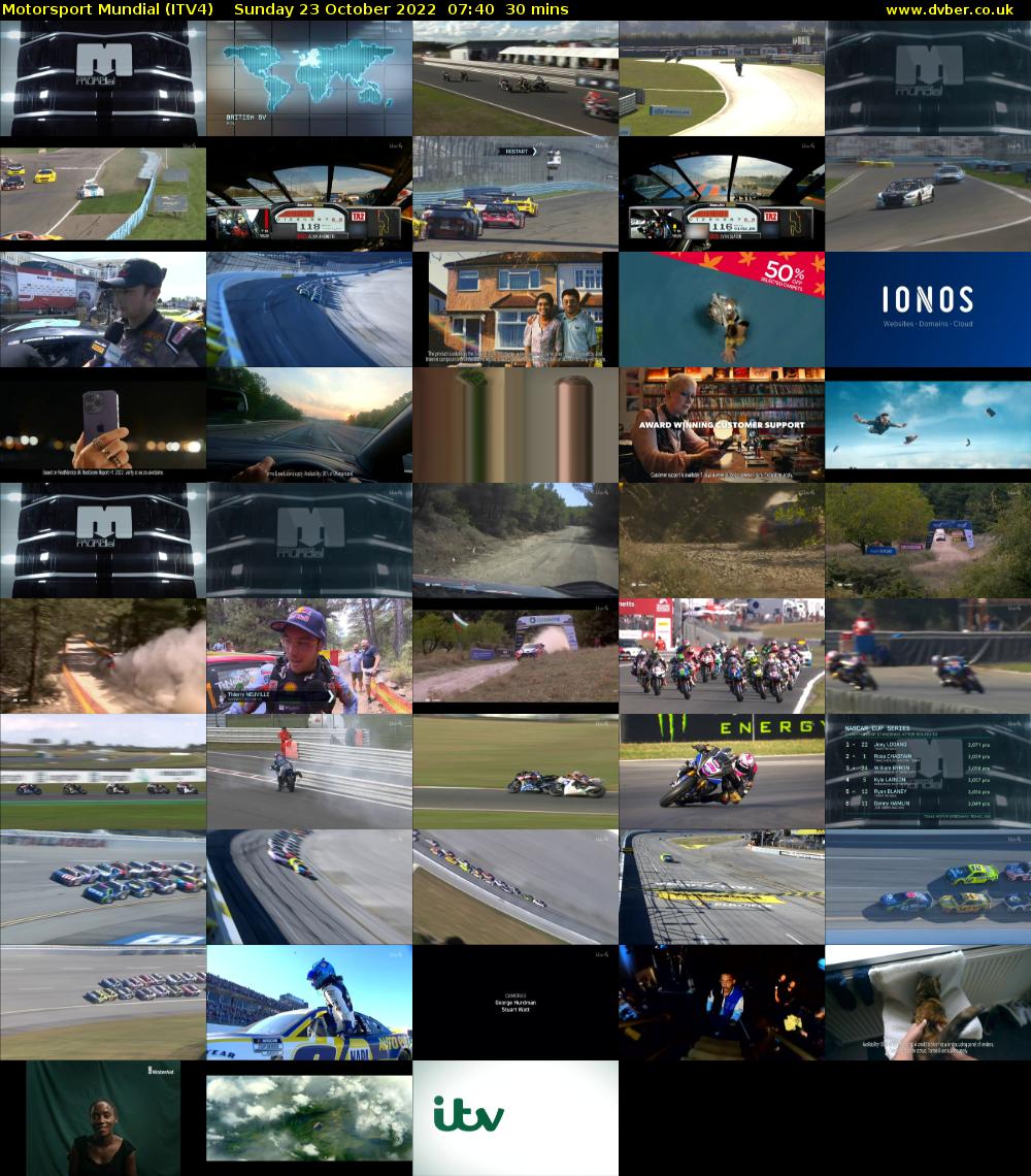 Motorsport Mundial (ITV4) - 2022-10-23-0740