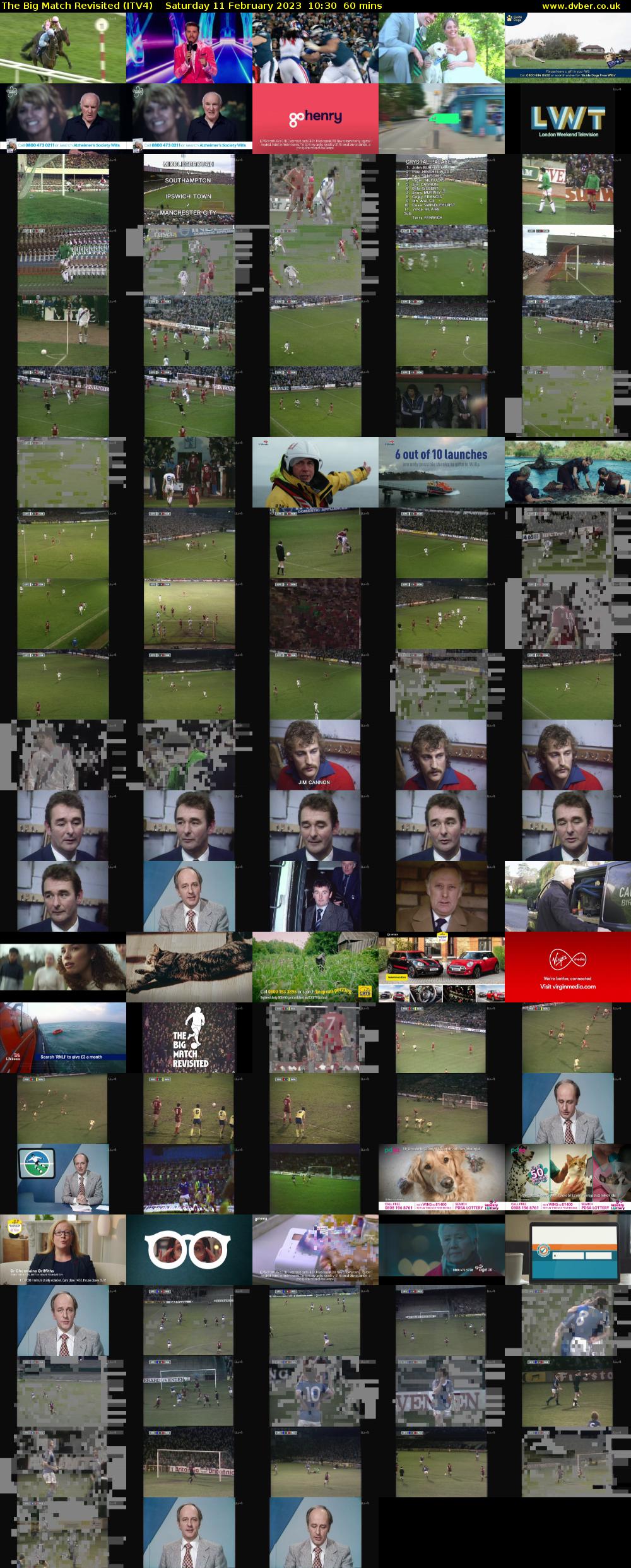 The Big Match Revisited (ITV4) - 2023-02-11-1030