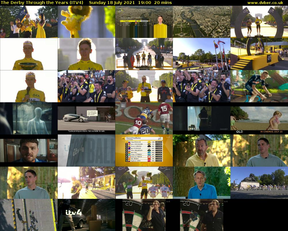 The Derby Through the Years (ITV4) - 2021-07-18-1900