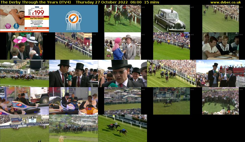 The Derby Through the Years (ITV4) - 2022-10-27-0600