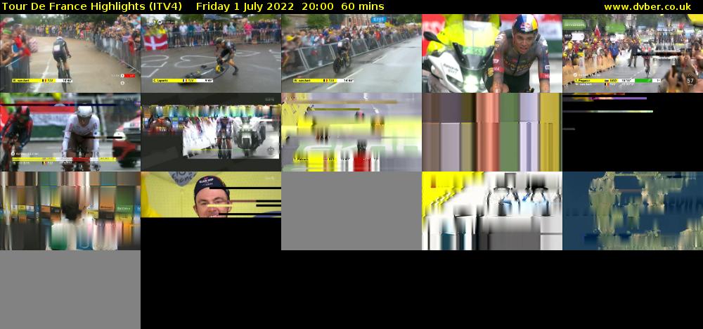 Tour De France Highlights (ITV4) - 2022-07-01-2000