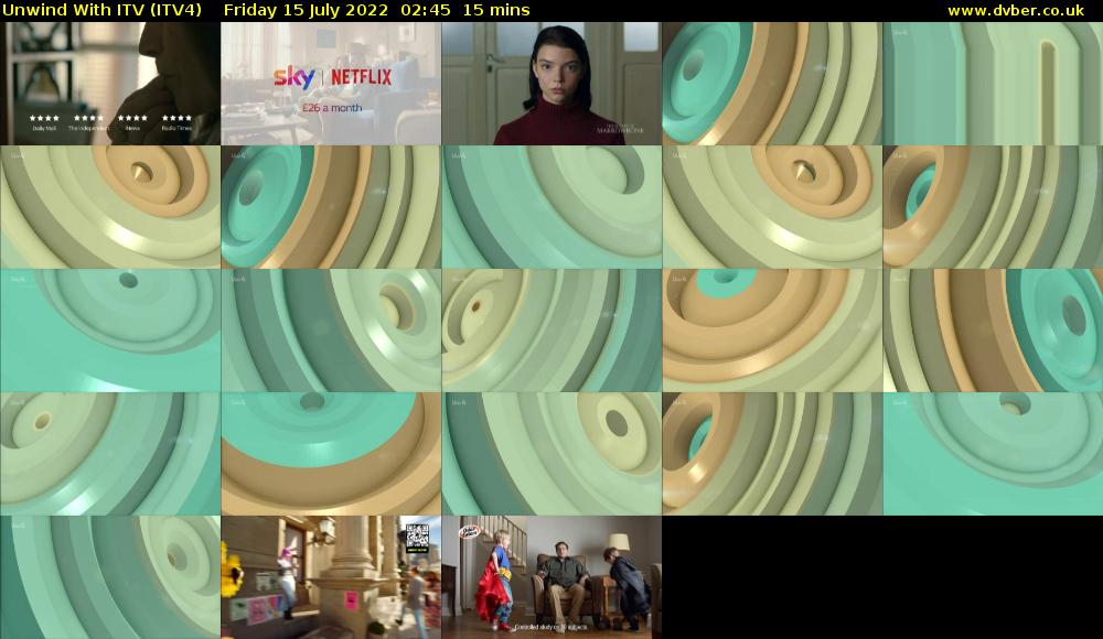 Unwind With ITV (ITV4) - 2022-07-15-0245