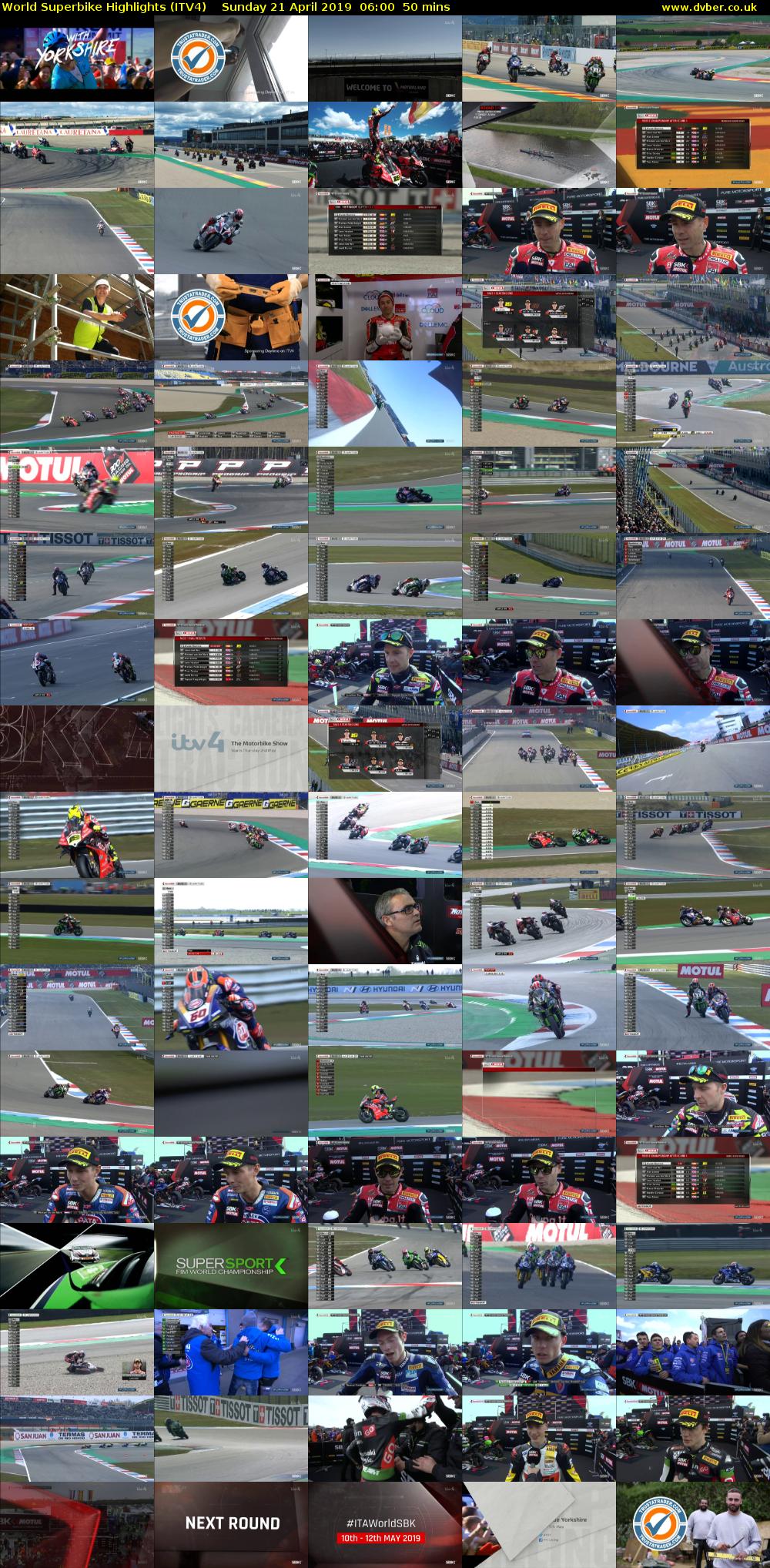 World Superbike Highlights (ITV4) - 2019-04-21-0600