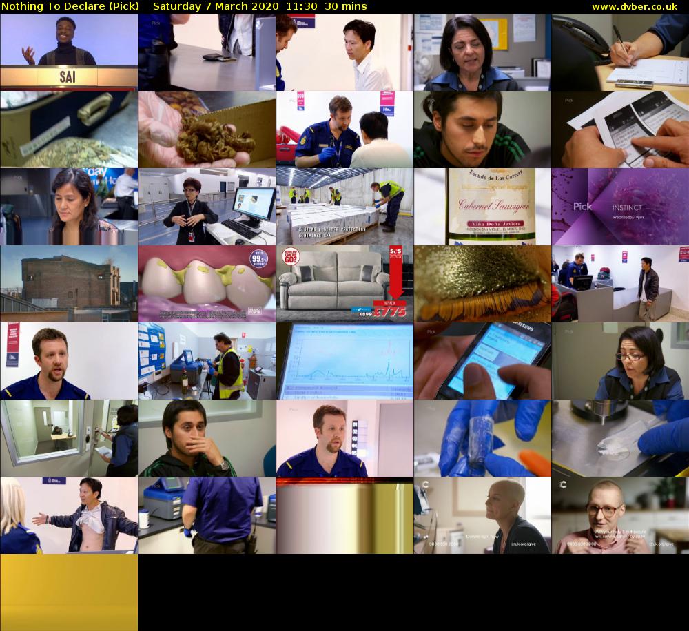 Nothing To Declare (Pick) - 2020-03-07-1130