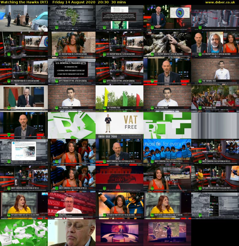 Watching the Hawks (RT) - 2020-08-14-2030