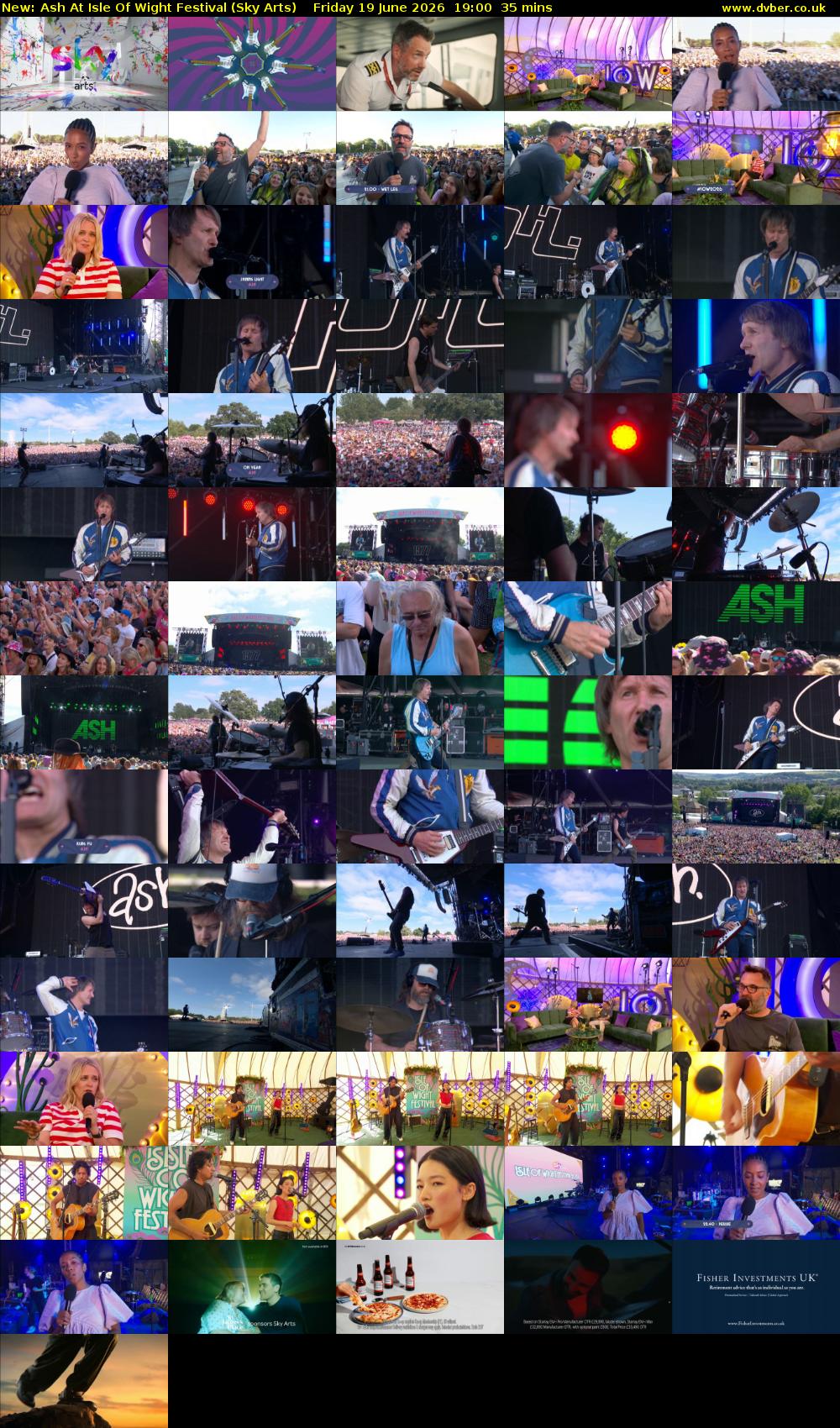 Ash At Isle Of Wight Festival (Sky Arts) - 2026-06-19-1900
