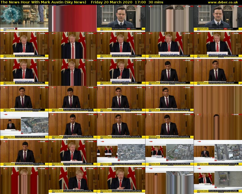 The News Hour With Mark Austin (Sky News) - 2020-03-20-1700