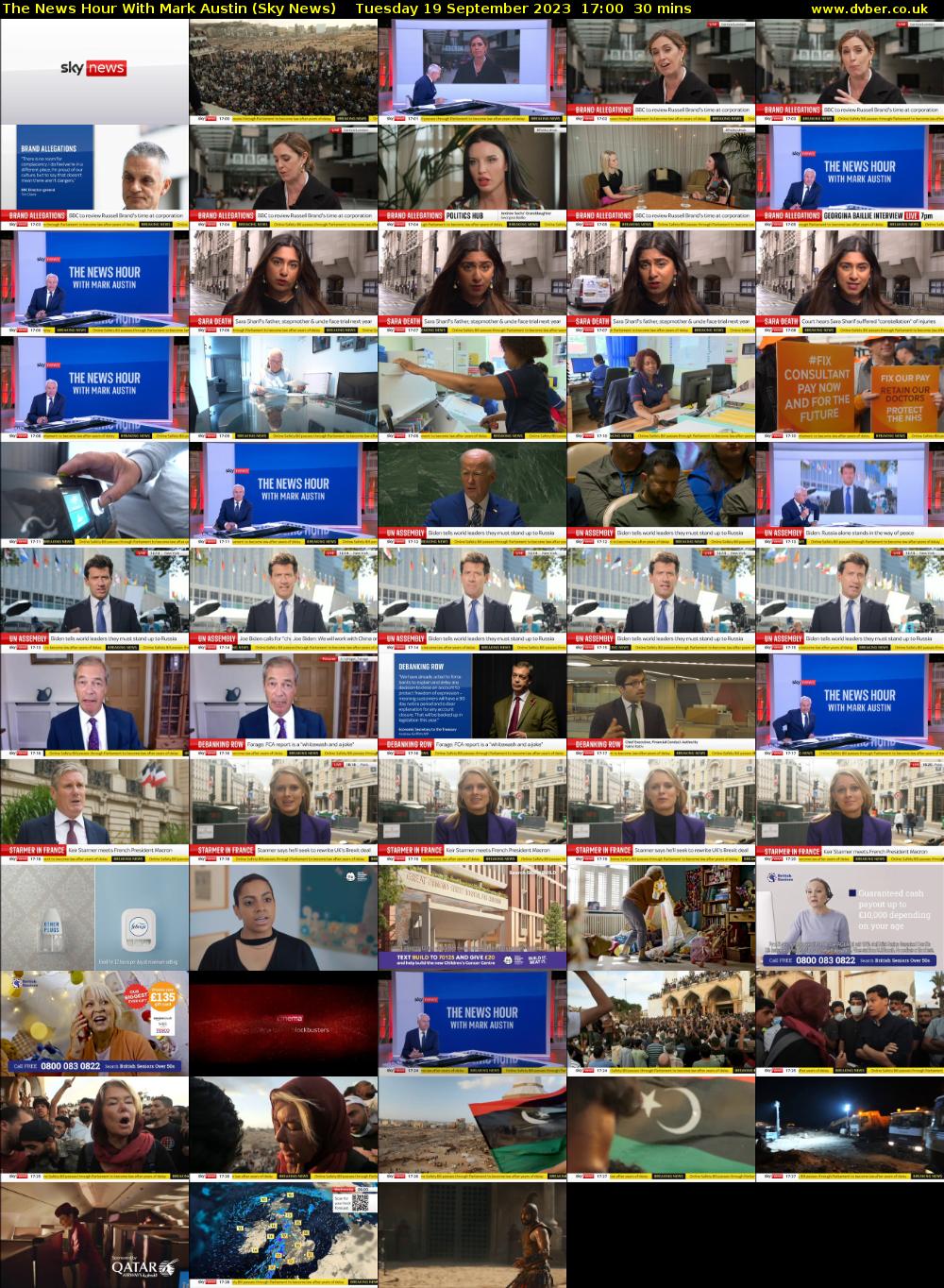 The News Hour With Mark Austin (Sky News) - 2023-09-19-1700
