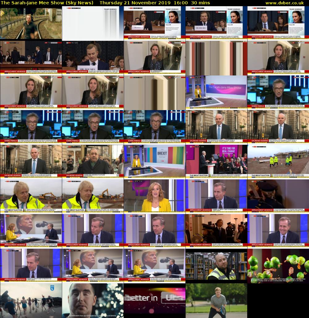 The Sarah-Jane Mee Show (Sky News) - 2019-11-21-1600